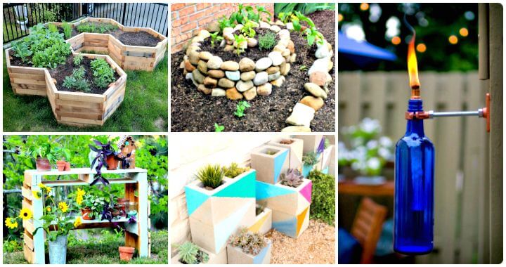 DIY Garden Projects - 101 DIY Ideas to Upgrade Your Garden