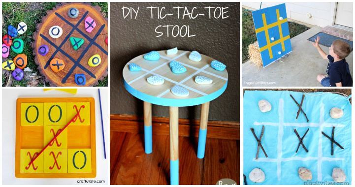 30 DIY Tic Tac Toe Game Projects You Can Make