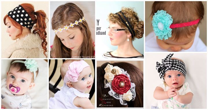 How to Make Headbands: 25 Unique DIY Headband Ideas
