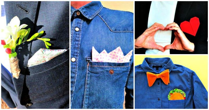 How to Make a Pocket Square: 15 Easy DIY Pocket Square Ideas