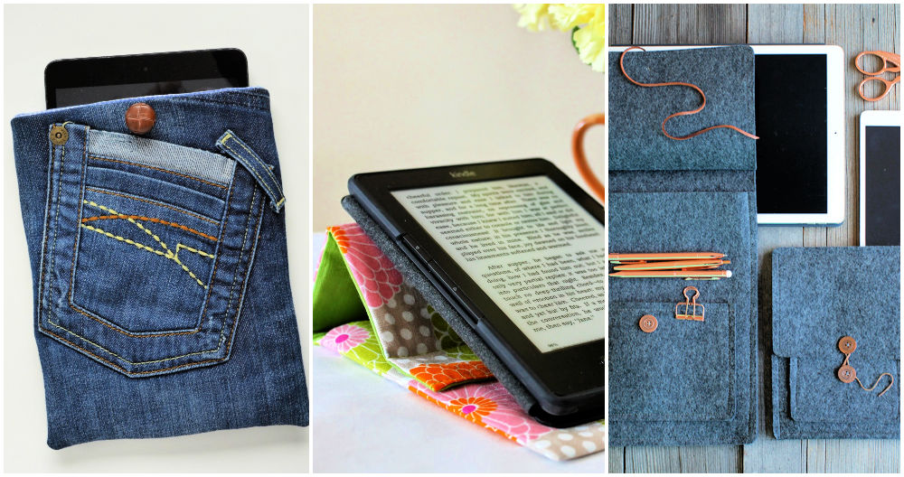 15 Homemade DIY Tablet Case and iPad Cover Ideas
