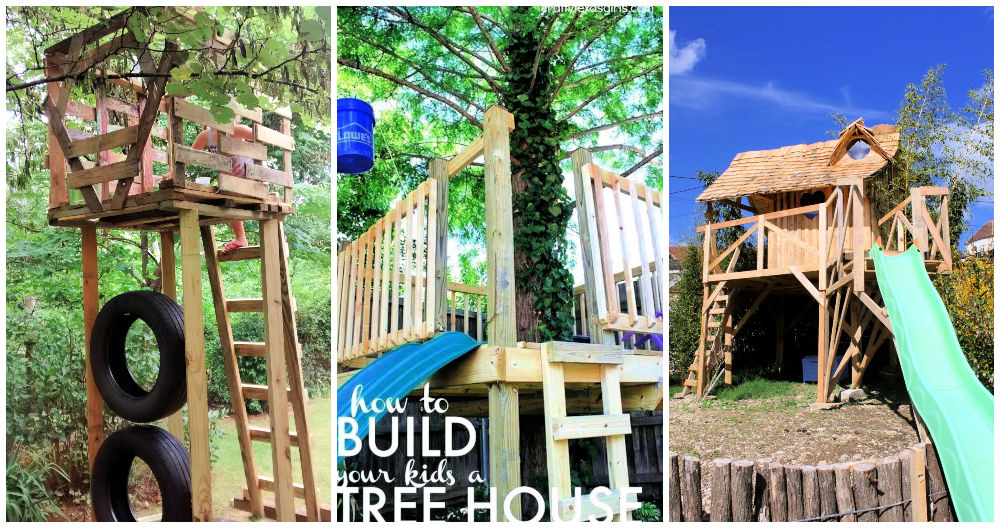 10 DIY Wooden Pallet Tree House Ideas and Designs