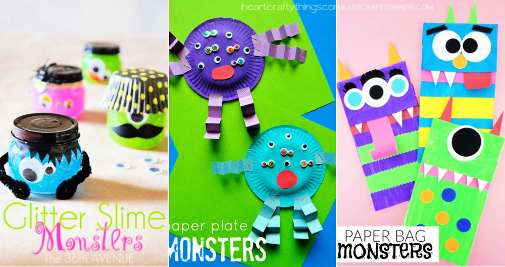 15 Monster Crafts for Kids of All Ages