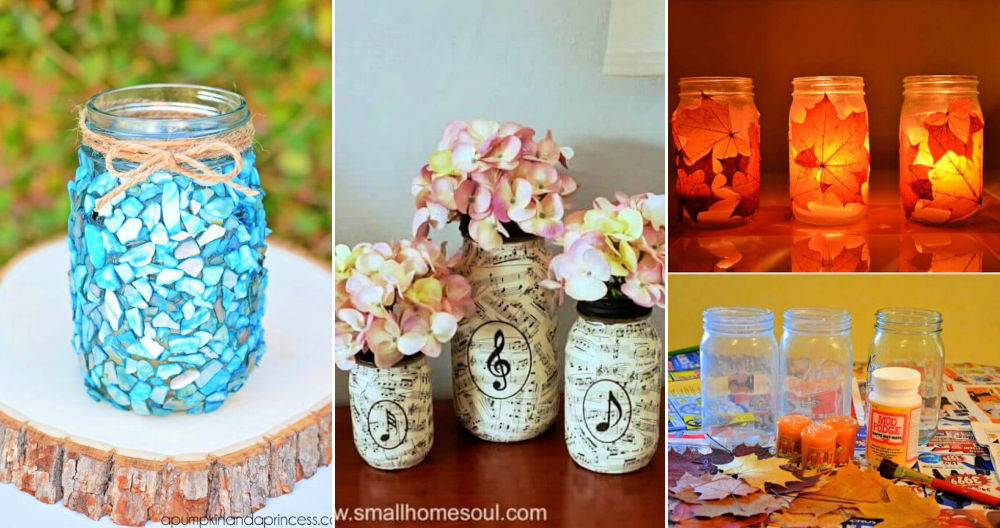How to Decoupage Mason Jars (15 Easy Ideas to Try)