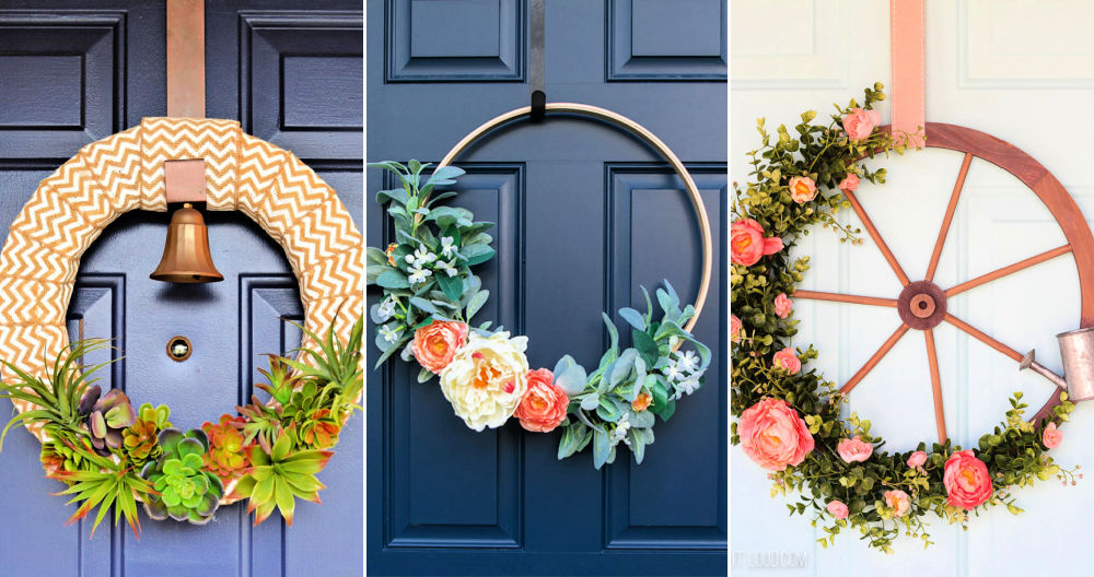 30 Easy DIY Wreath Ideas for 2024 | How To Make A Wreath