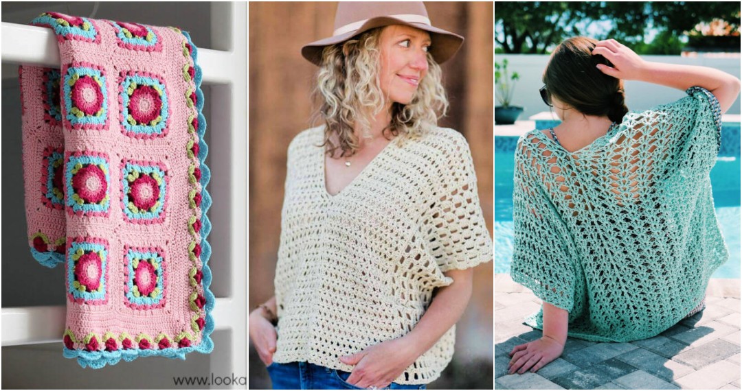 20 Free Cotton Yarn Crochet Patterns