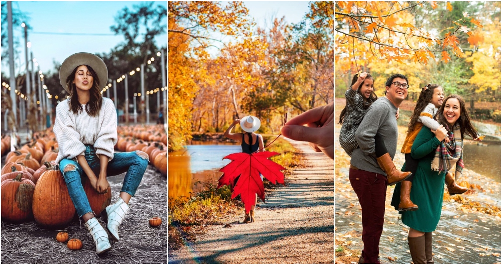6 Creative Outdoor Photoshoot Ideas for Fall