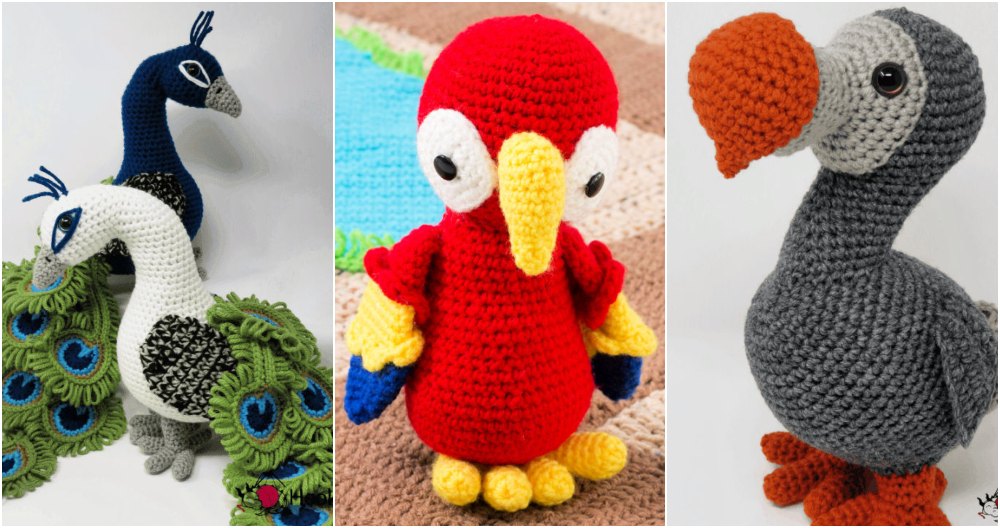 How to Crochet a Bird: 25 Free Crochet Bird Patterns
