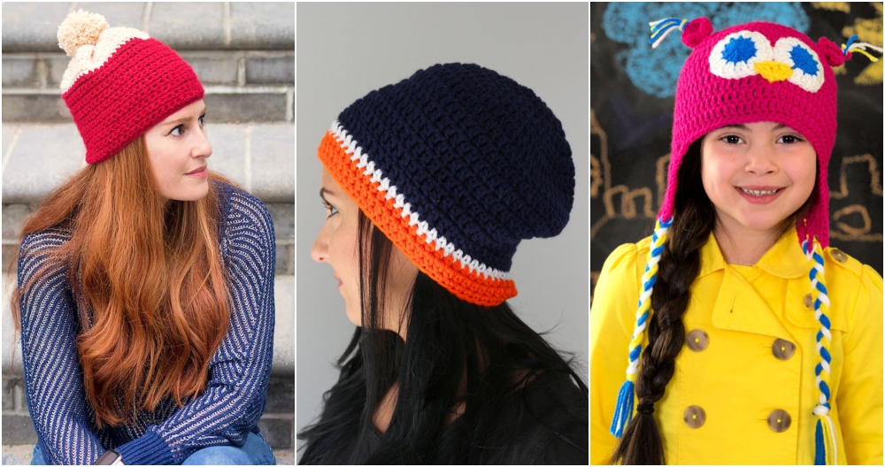 55 Free Crochet Hat Patterns for Beginners (PDF Pattern)