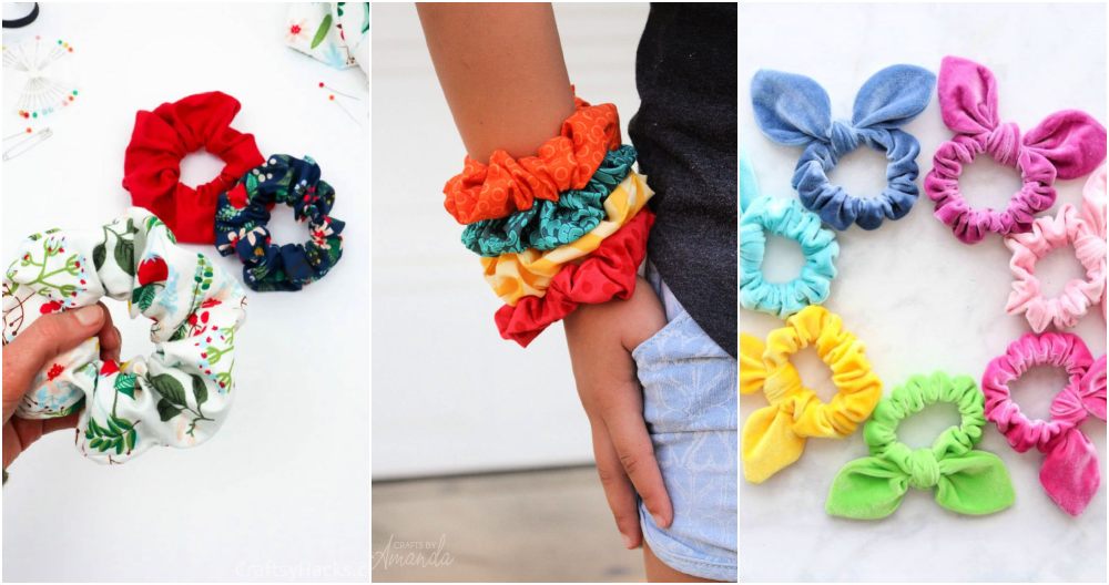 25 DIY Scrunchie Patterns to Make Your Own Scrunchies