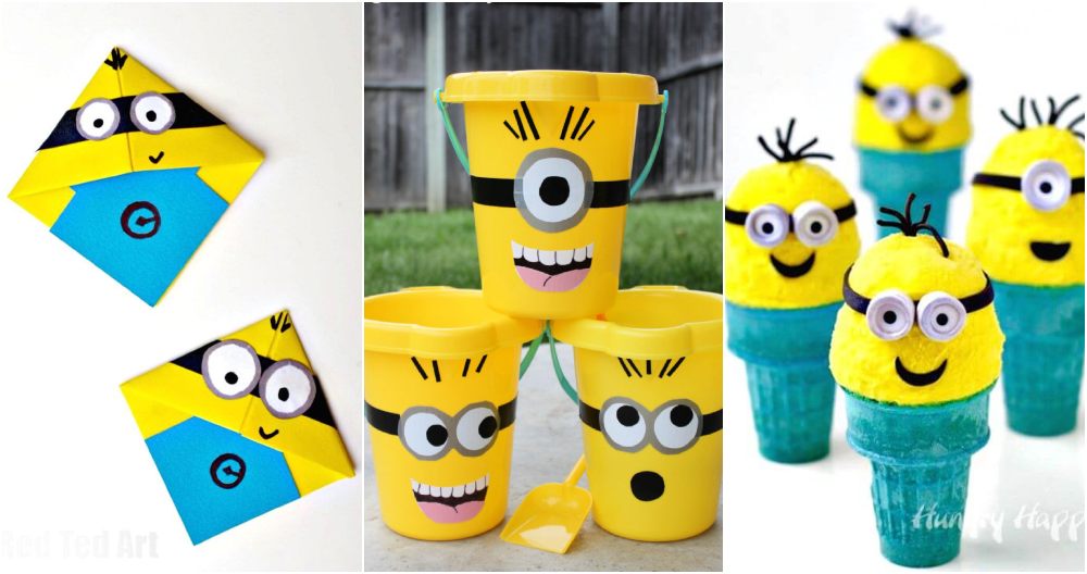 Minion Crafts: 25 Minion Art and Craft Ideas for Kids