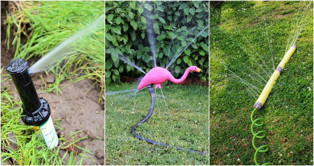 25 DIY Sprinkler System Installation and Making Ideas