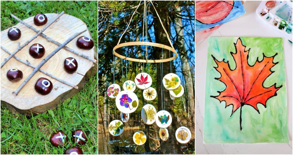 25 Fun Nature Crafts and Art Ideas for Kids and Adults