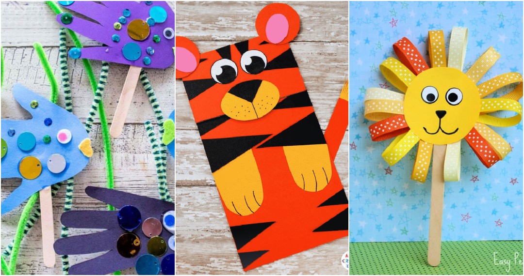 DIY Puppets: 25 Puppet Crafts for Kids to Make