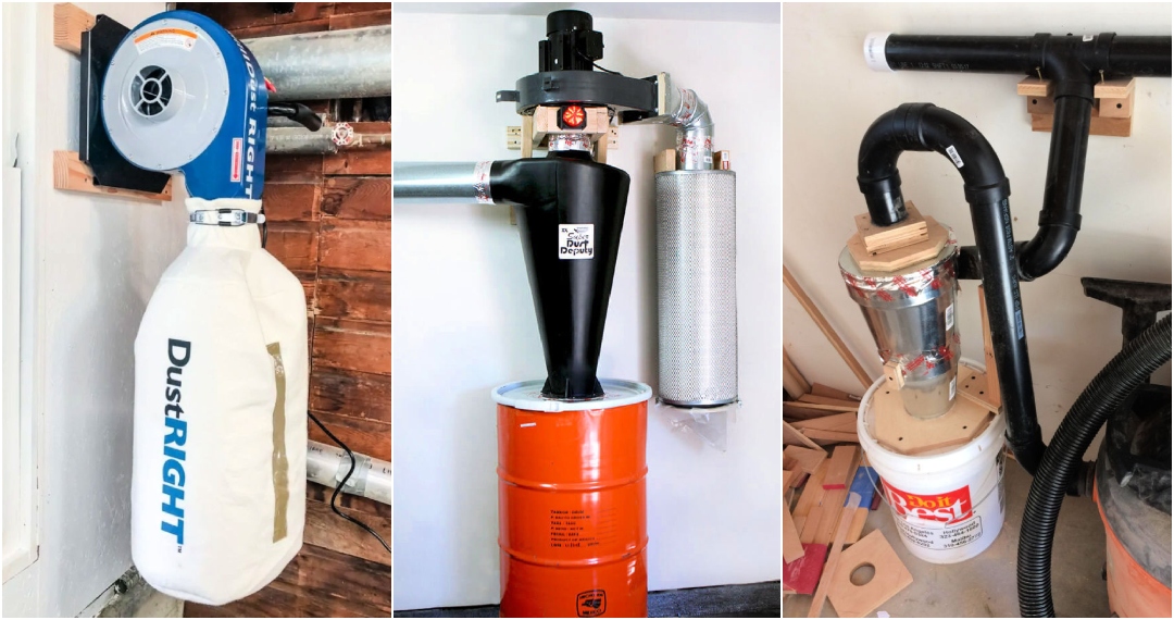 25 Homemade DIY Dust Collector Plans (How to Make)