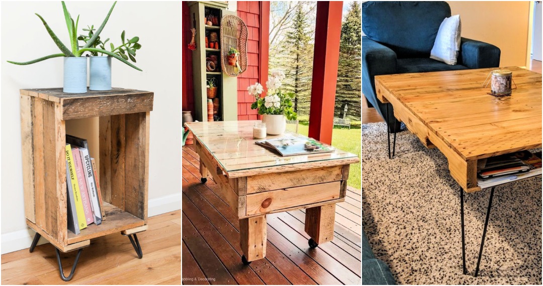 25 DIY Pallet Table Plans and Ideas (How to Make)
