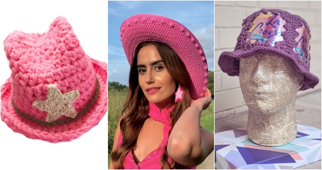 Crochet Cowboy Hat Pattern Free (PDF Instructions)