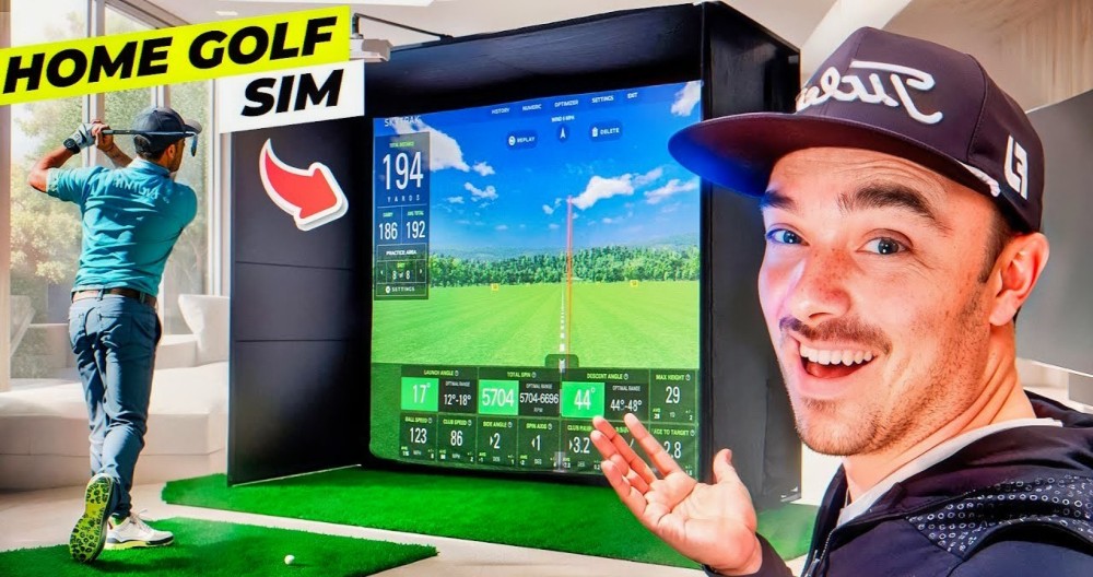Cheapest DIY Golf Simulator Setup for Home (How to Build)
