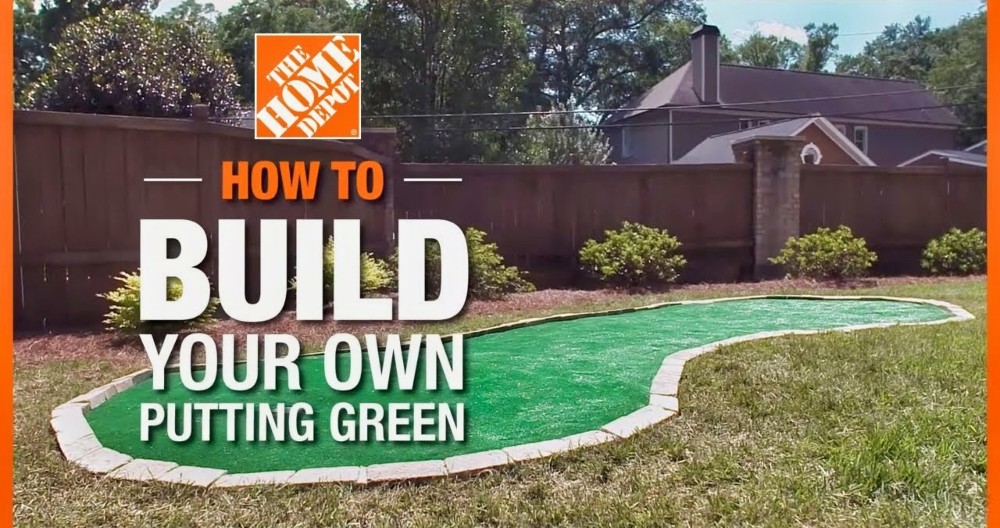 DIY Putting Green for Your Backyard