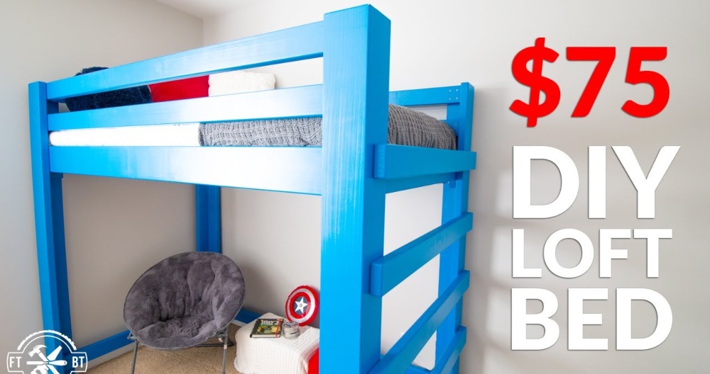 DIY Loft Bed for Small Spaces