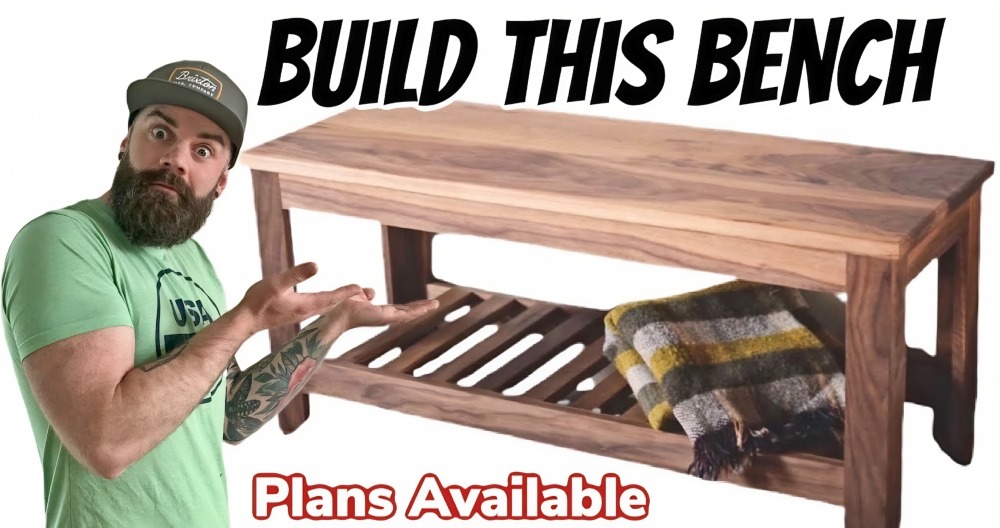 Easy DIY Bench - Step by Step Instructions