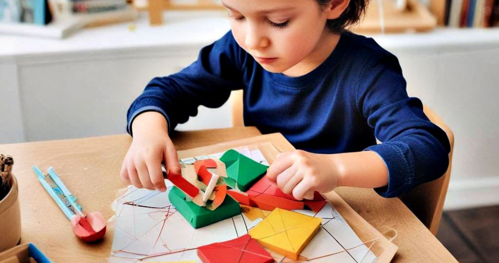 Exploring Geometry through Games: DIY Projects for Young Students