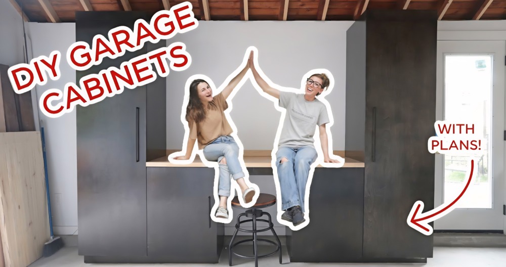 How to Build DIY Garage Cabinets