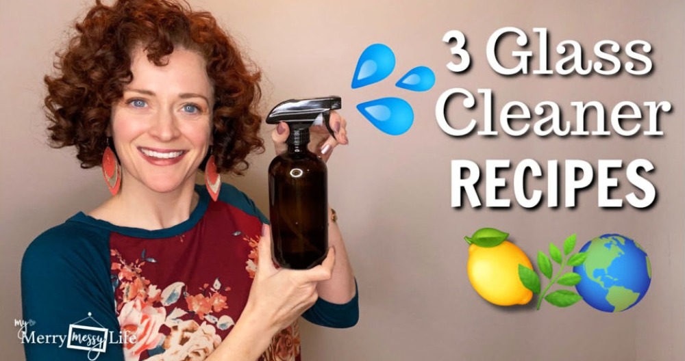 Homemade DIY Glass Cleaner Recipe