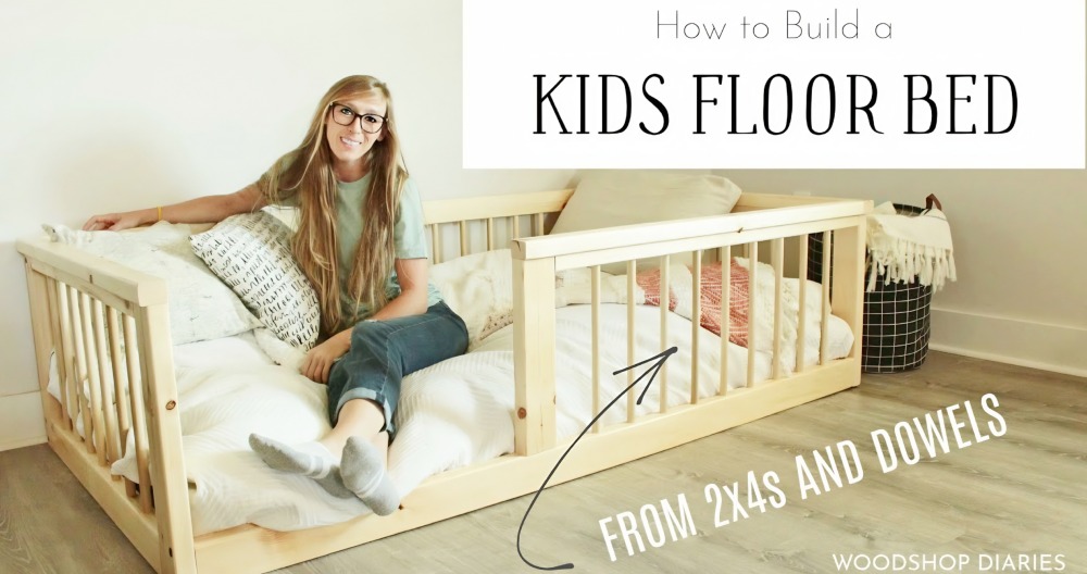 DIY Toddler Bed for Your Little Ones