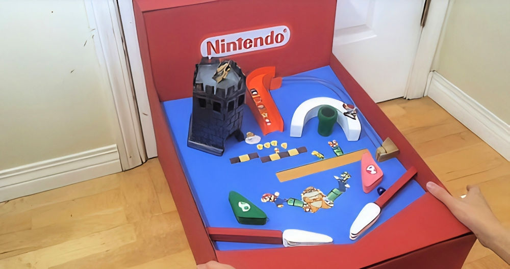 Make a DIY Cardboard Pinball Machine