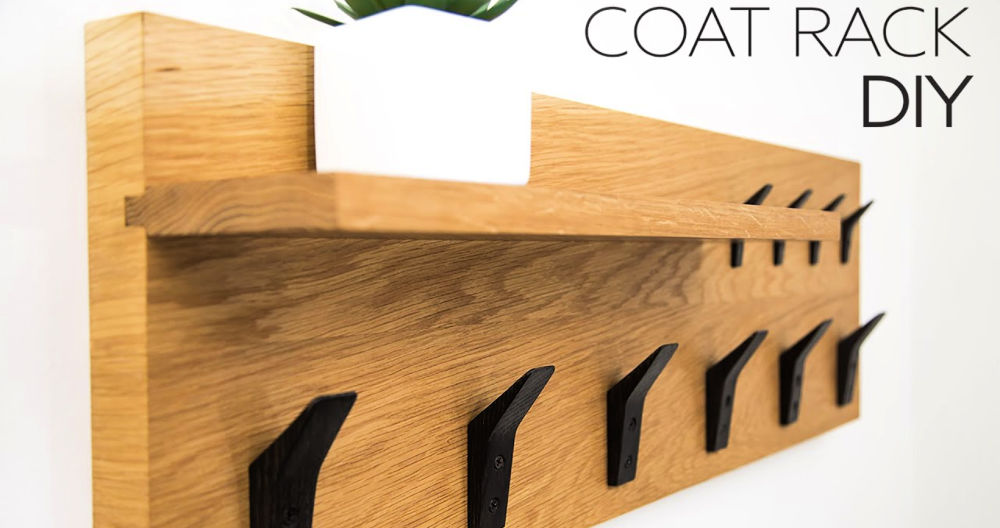 How to Make a DIY Coat Rack