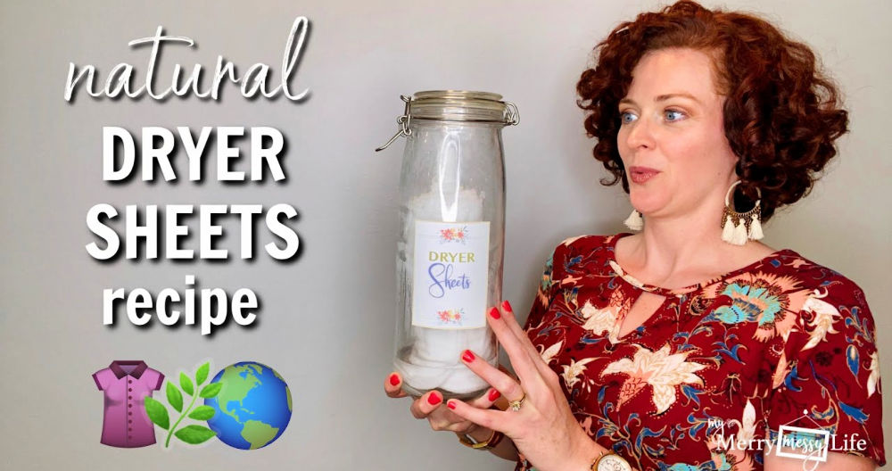 Homemade DIY Dryer Sheets