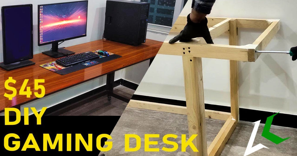DIY Gaming Desk: 5 Steps (with Video Tutorial)
