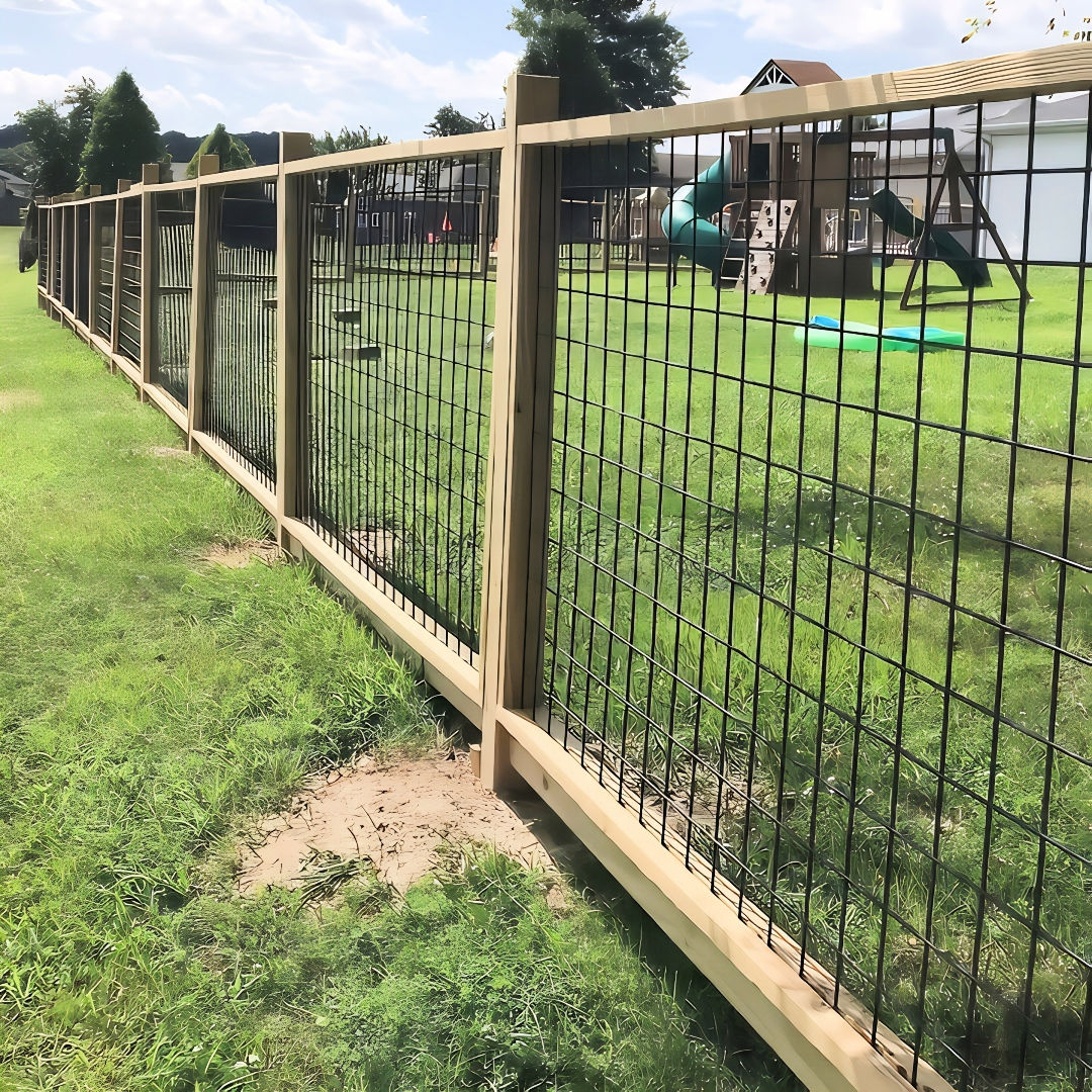 Modern DIY Hog Wire Fence: Step-by-Step Instructions