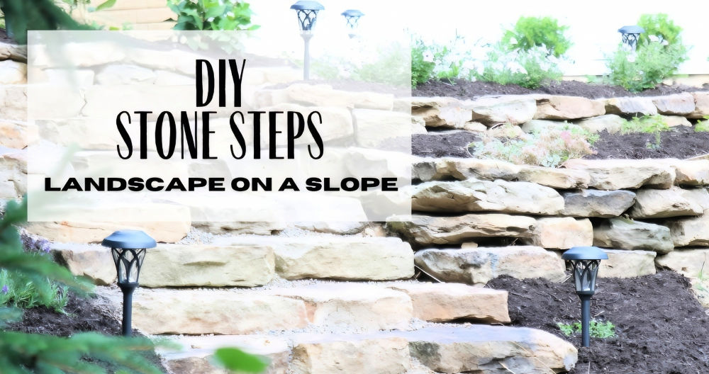 How to Build Stone Steps on A Slope