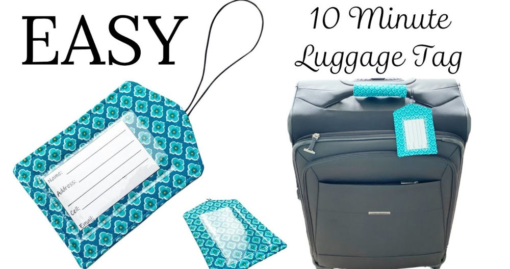 DIY Luggage Tags Tutorial: Personalize Your Travel Gear