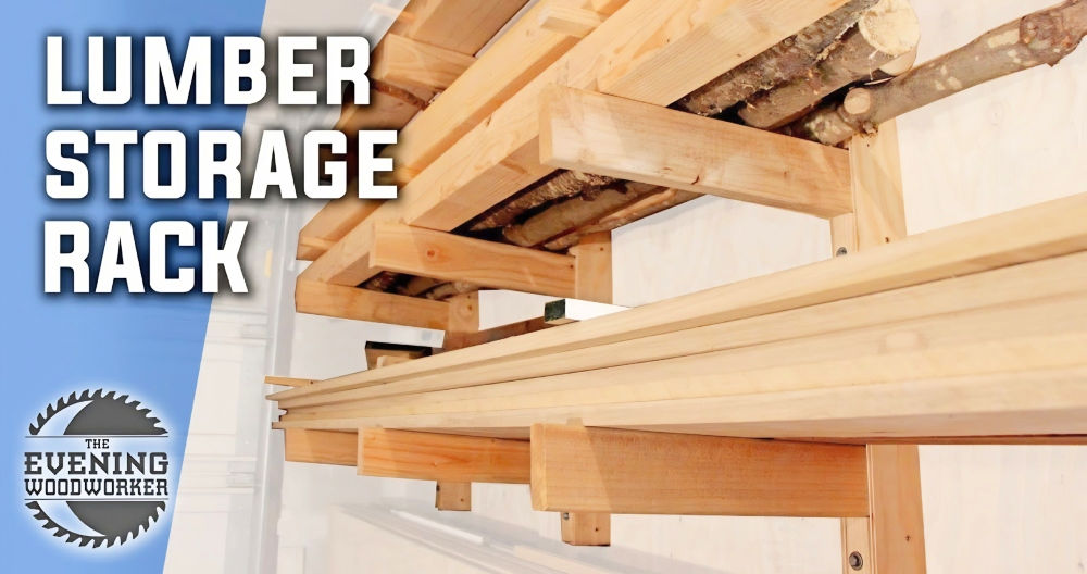 Building a DIY Lumber Rack at Home