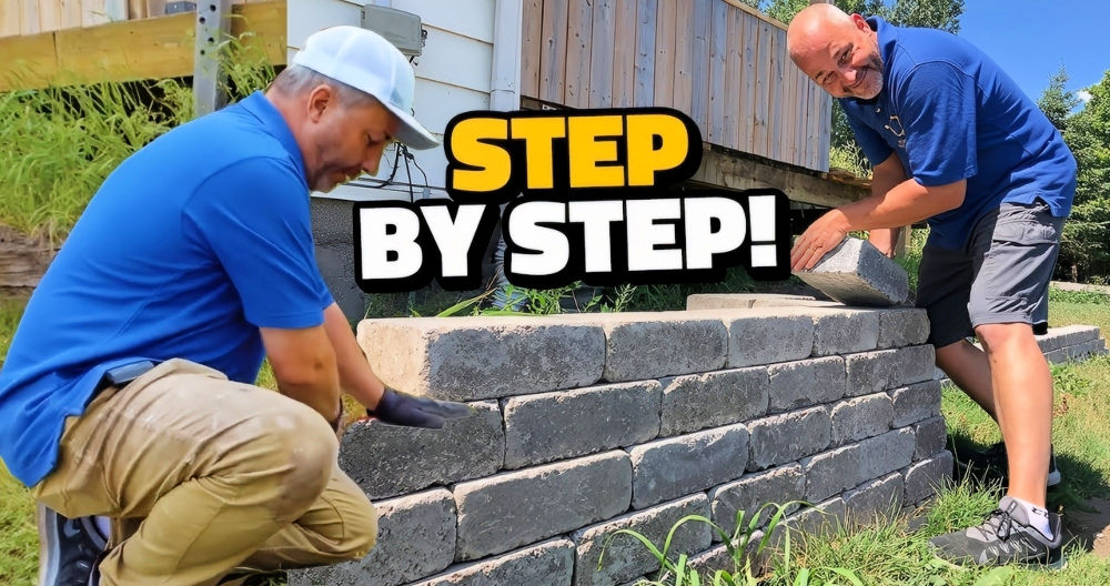 Build Your Own DIY Retaining Wall