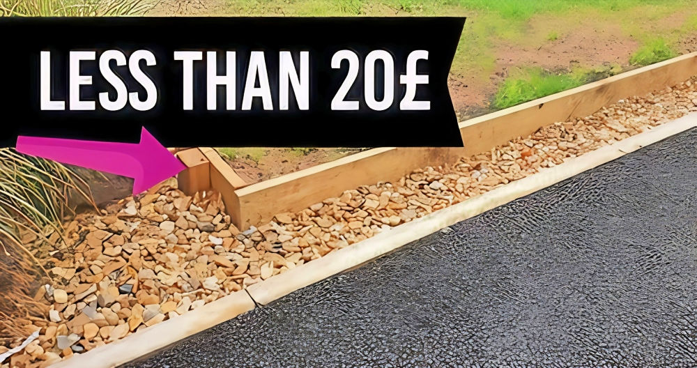 Simple DIY Wood Garden Edging