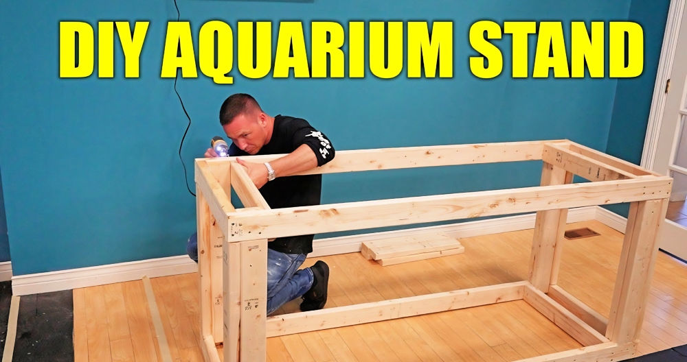 DIY Aquarium Stand To Build Your Perfect Fish Tank Base
