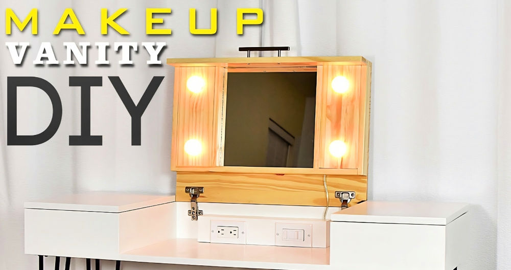Building A DIY Makeup Vanity