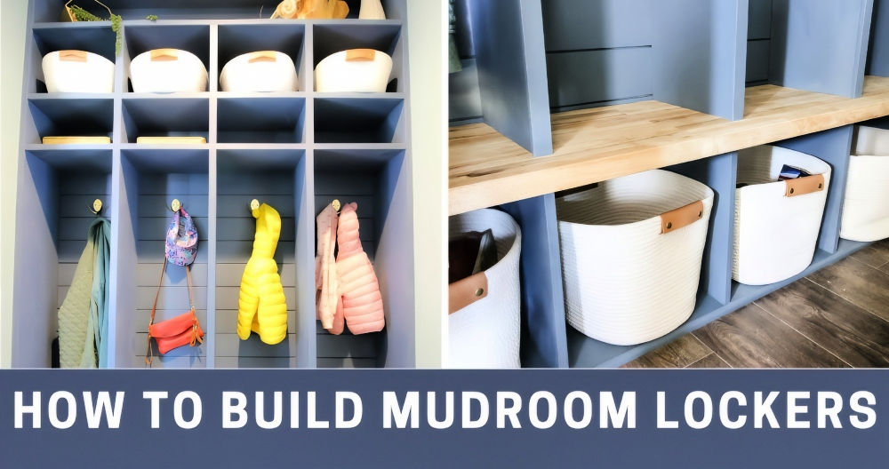 DIY Mudroom Lockers Project: Organize Your Entryway