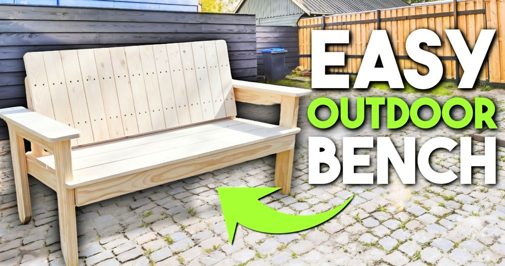 How to Build a DIY Outdoor Bench