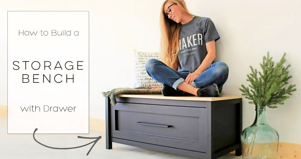 DIY Storage Bench for Every Room