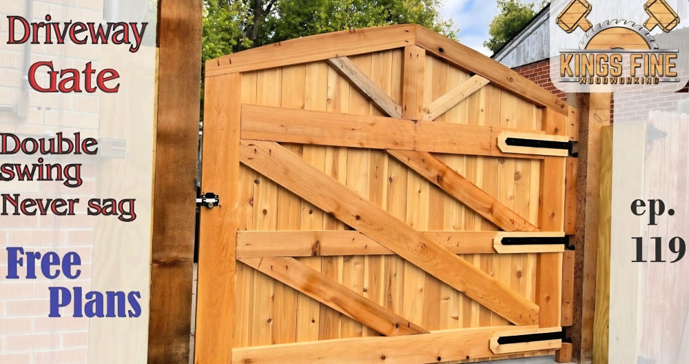 Make a DIY Driveway Gate This Weekend