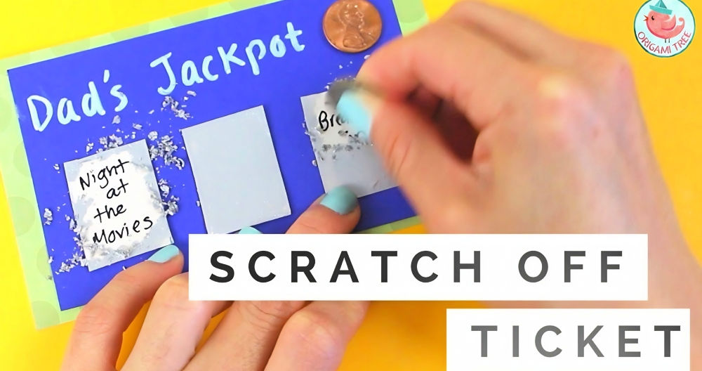 How to Make Scratch Off Cards for Gift Giving