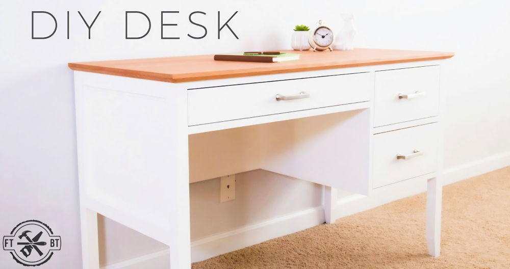 How to Build a DIY Desk with Drawers
