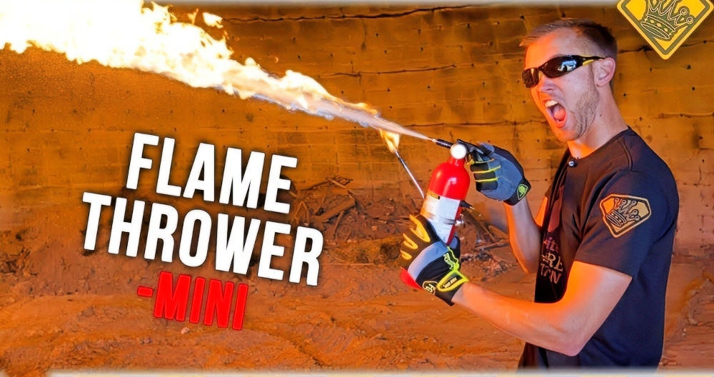 How to Make a DIY Flamethrower