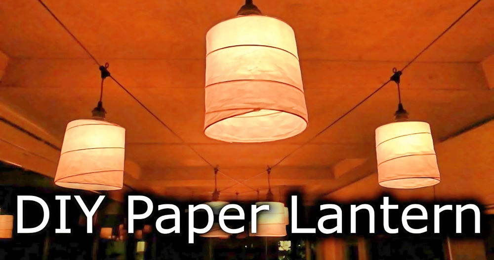 How to Make a DIY Paper Lantern