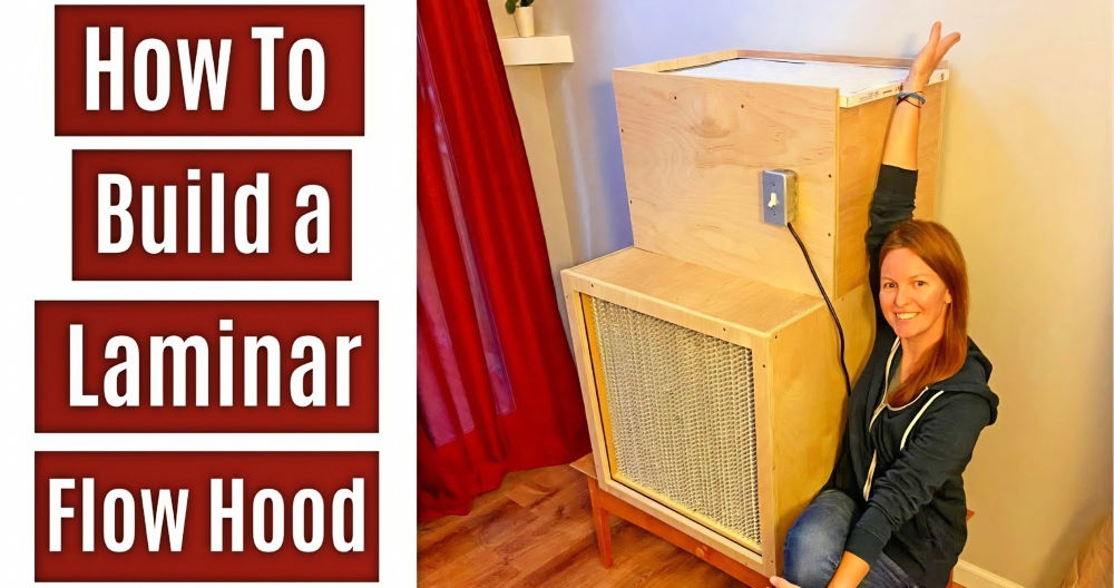 Homemade DIY Laminar Flow Hood